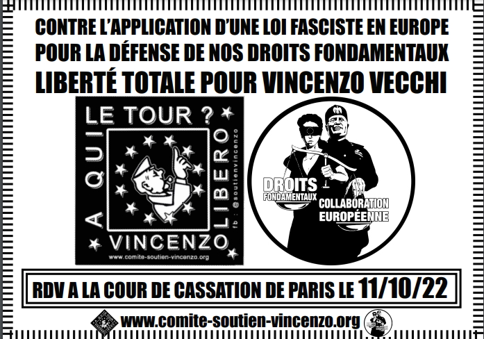 Affaire Vincenzo Vecchi…menace Sur Les Droits Fondamentaux Dissonances